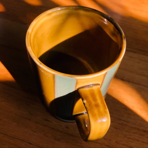 Kitchen | Awesome Vintage Retro Striped Coffee Mug Cup | Poshmark